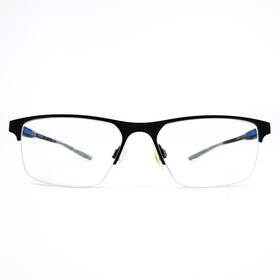NIKE 8045-004 Mens Rectangle Half Rim Eyeglasses
