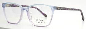 SCOTT HARRIS SH-812 Sky Lavender Womens Square Eyeglasses