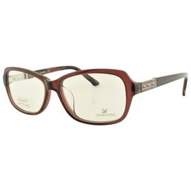 SWAROVSKI 56-14-140 Fantasy Shiny Bordeaux Rectangle Frame