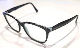 TIFFANY CO TF2175 Tortoise Square Eyeglasses Crack Arm