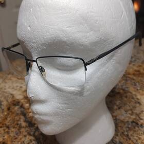 TURBOFLEX TF340 Eyeglasses Rectangle Frame Mens Flex Hinge