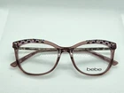BEBE BB5179 Eyeglass Frames Blush Crystal Pink